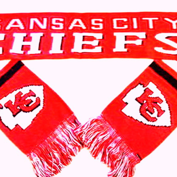 NFL Licensed | Accessories | Kansas City Chiefs Knit Scarf Stadium Game ...